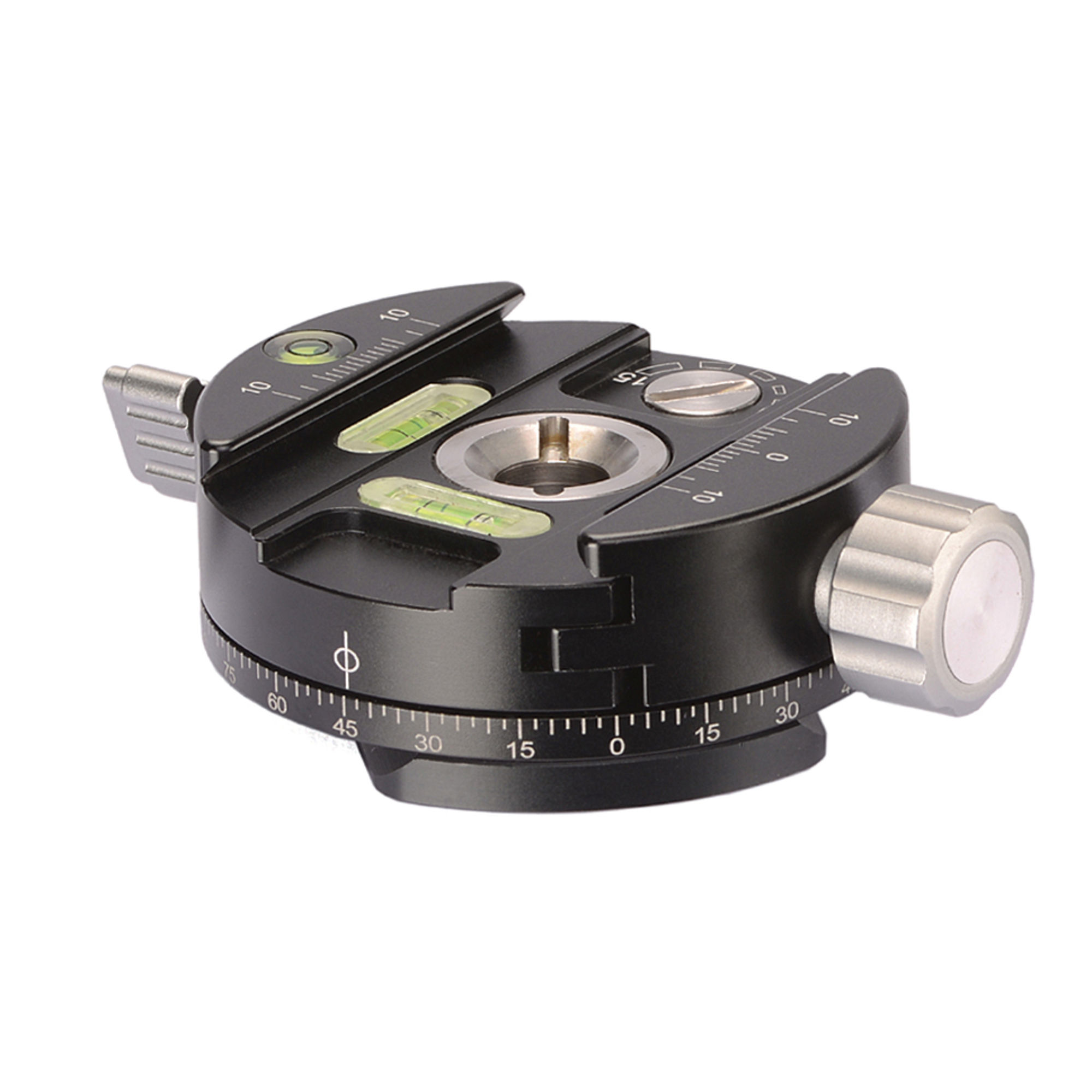 Leofoto PAN-02 15 Deg. Indexing Panning Clamp with QP-70N Plate ...