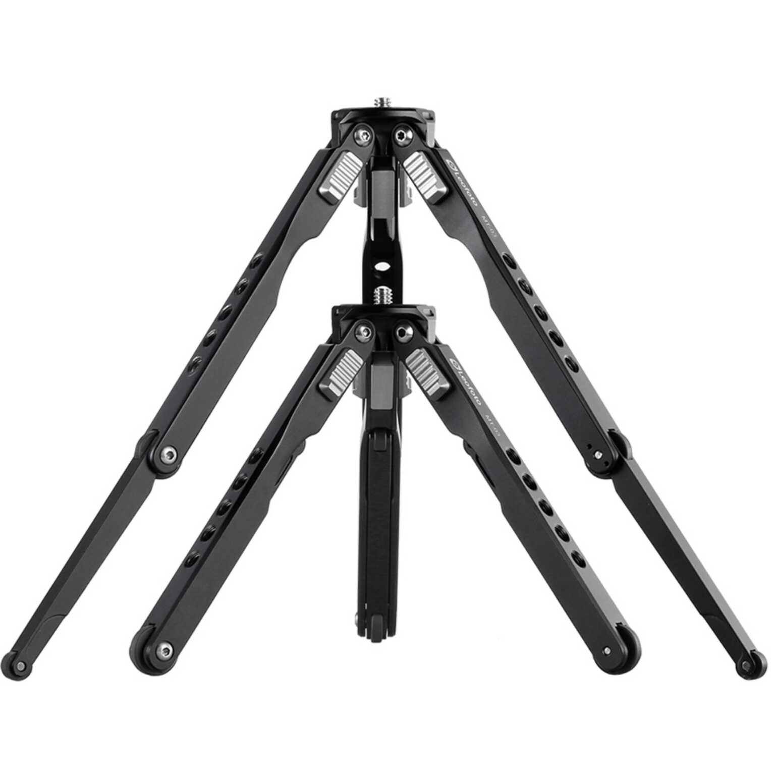 Leofoto MT-03 2 Mini Table Top 2 Section Tripod with LH-25 Ball Head ...
