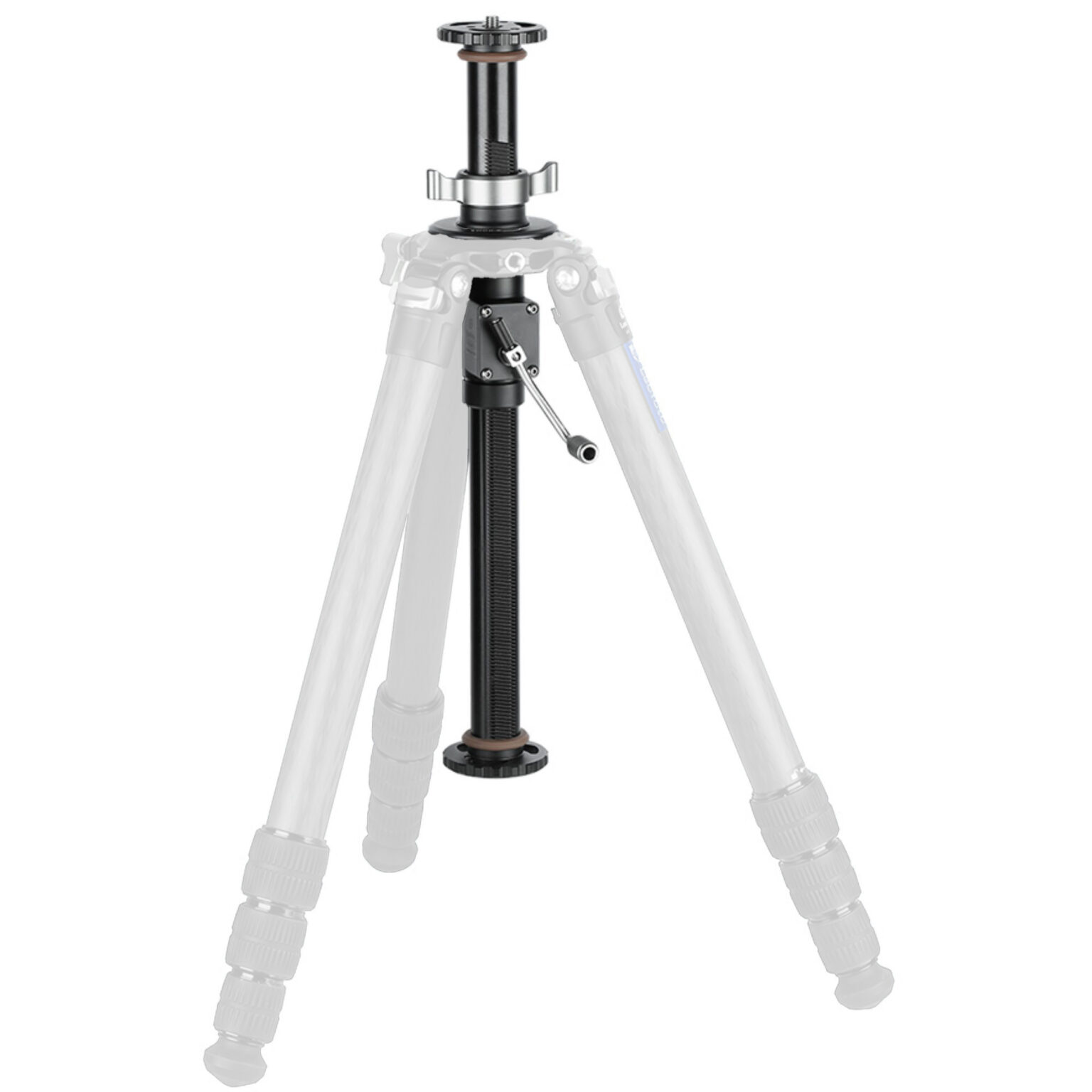 Leofoto GC-404C Geared Center Column for Tripod with 100mm Bowl Adapter ...