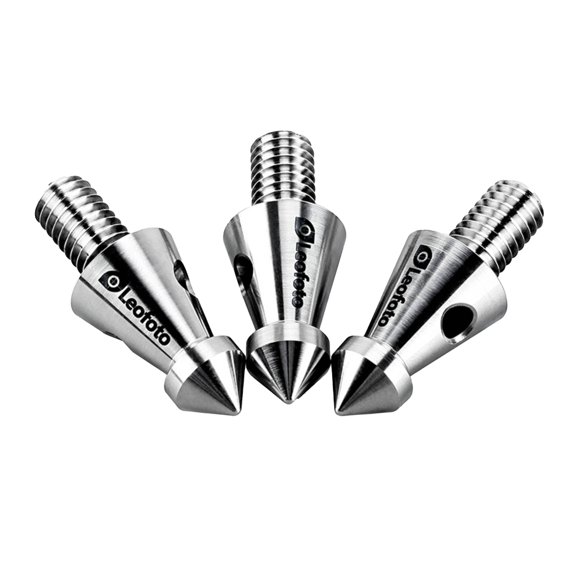 Leofoto TF-01 Titanium Tripod Spikes for 3/8″ Threaded Tripod Legs ...