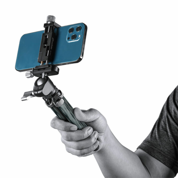 Leofoto MT-02C Mini Carbon Fibre Table Top Tripod with LH-22 Ball Head ...