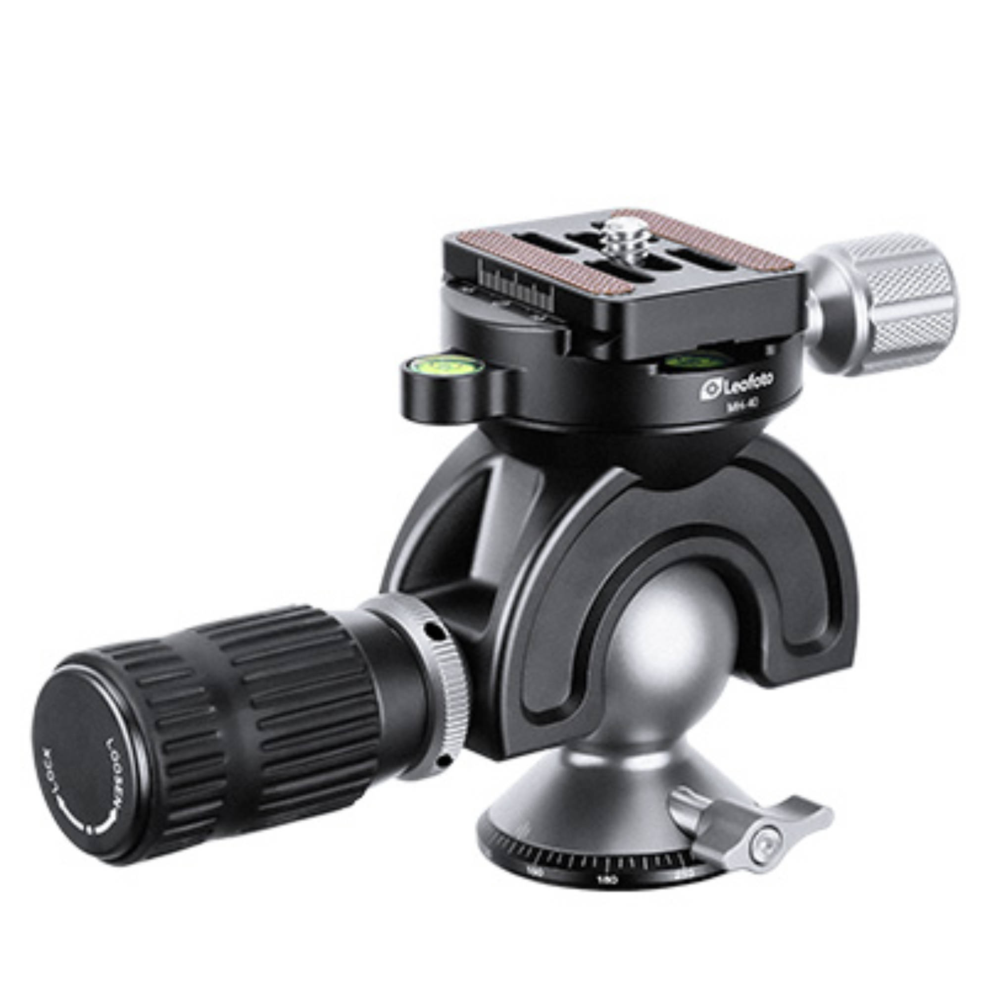 Leofoto MH-40 40mm Inverted Panning Ball Head with BPL-50N Plate ...