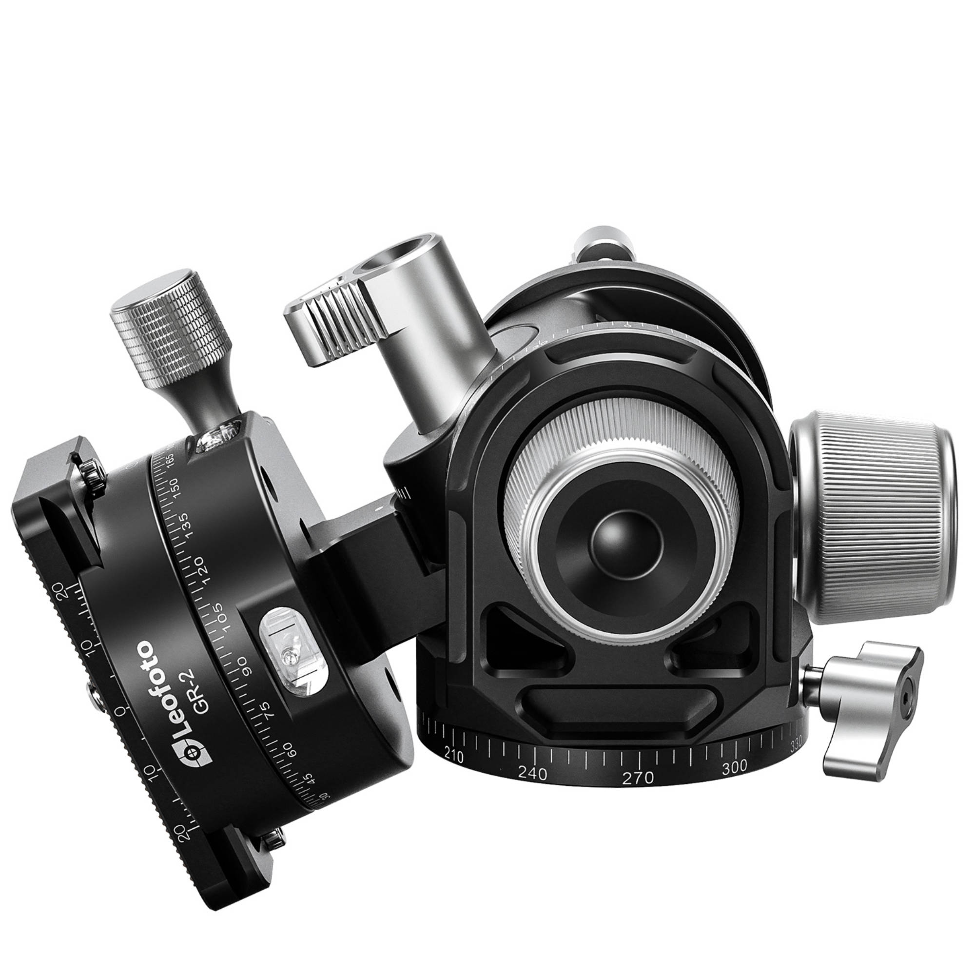 Leofoto G4 Pro 60mm 3-Axis Geared Head with GR-2 Geared Panning Clamp | Leofoto Australia