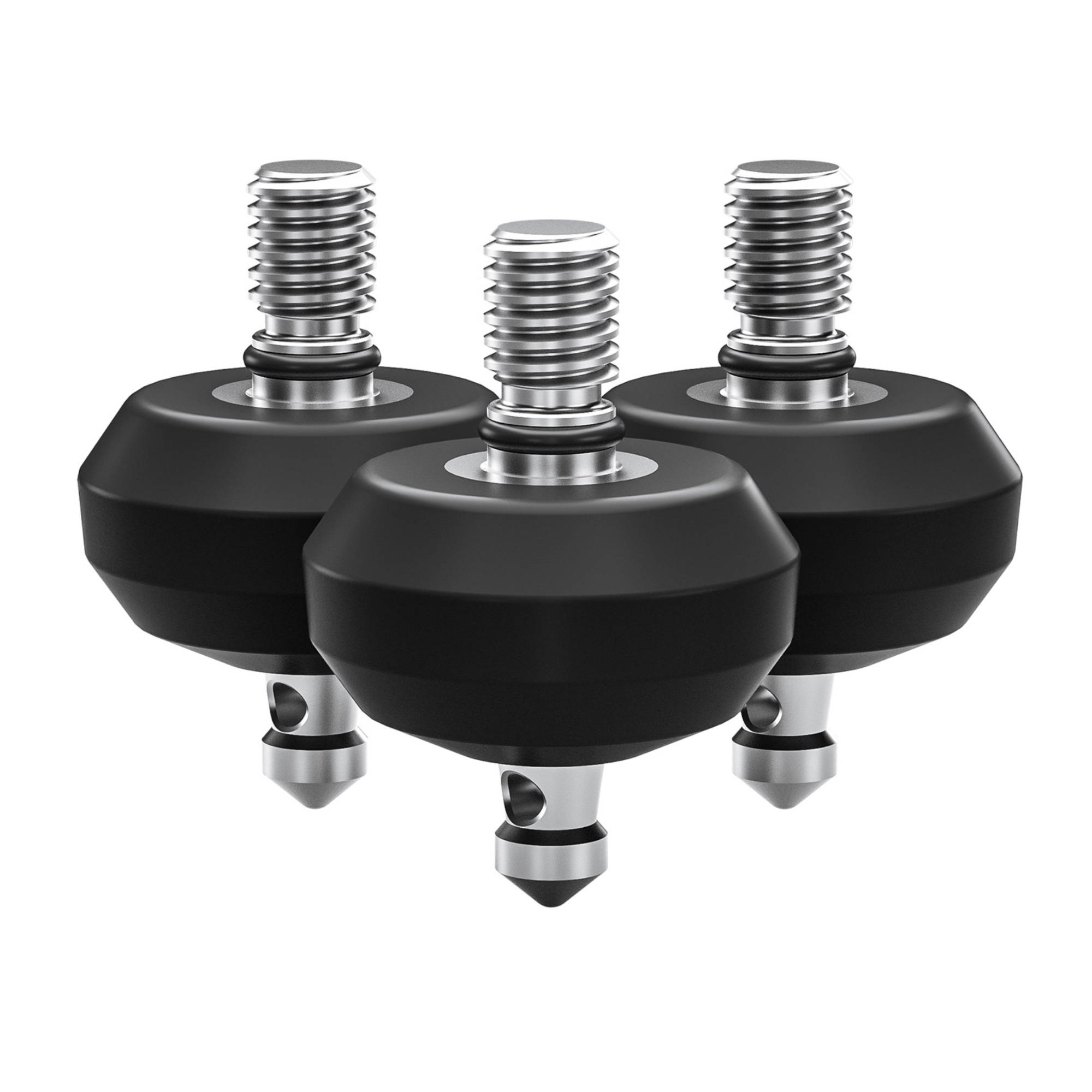 Leofoto TFV Tripod Rubber Feet with Retractable Spikes for 3/8 ...