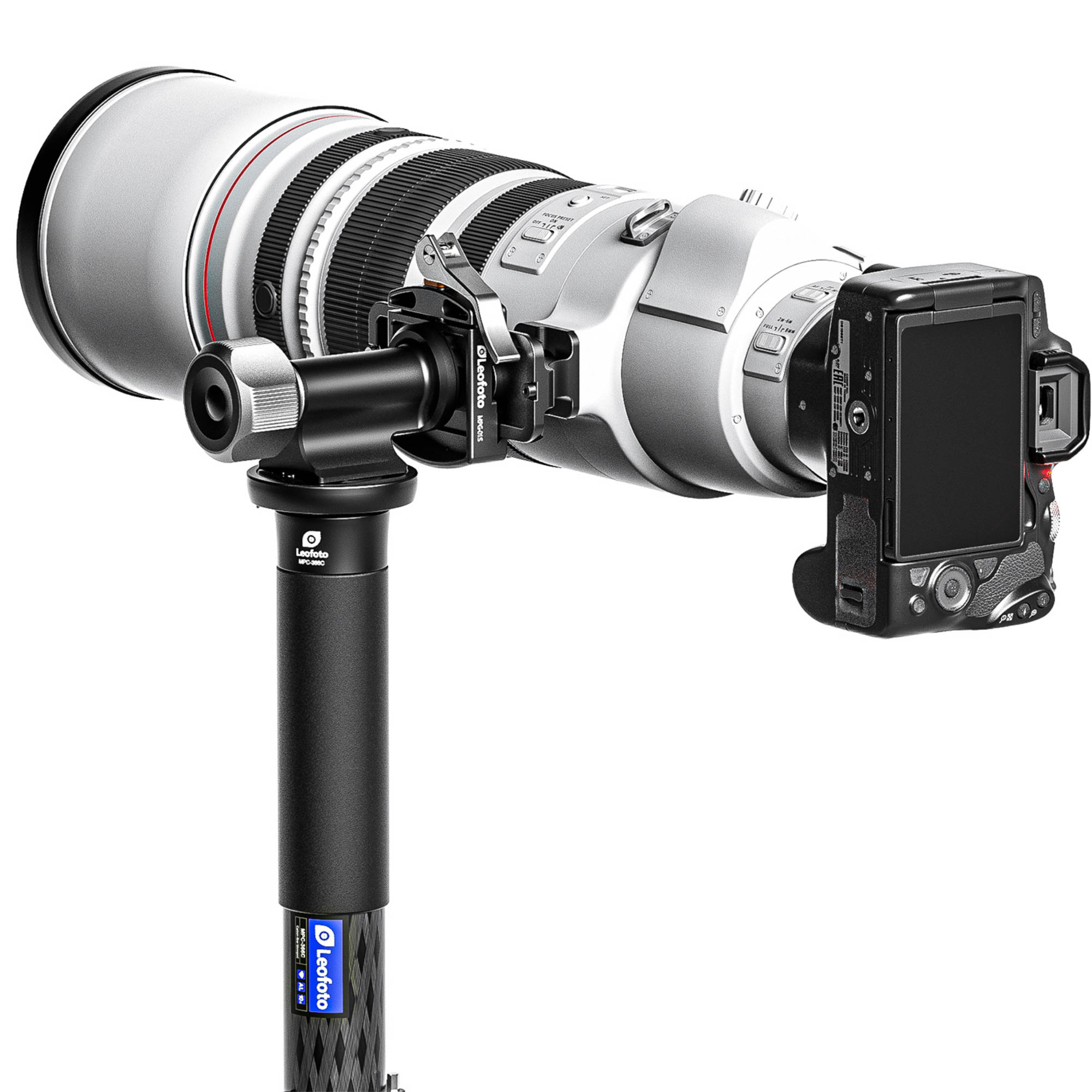 Leofoto MPG-01S Mini Monopod Gimbal with Lever Release Clamp | Leofoto Australia