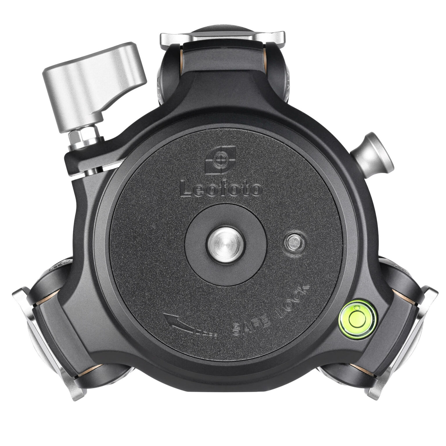 Leofoto LM-364C Summit Series 4 Section Systematic Carbon Fibre Tripod with LH-47LR Lever ...