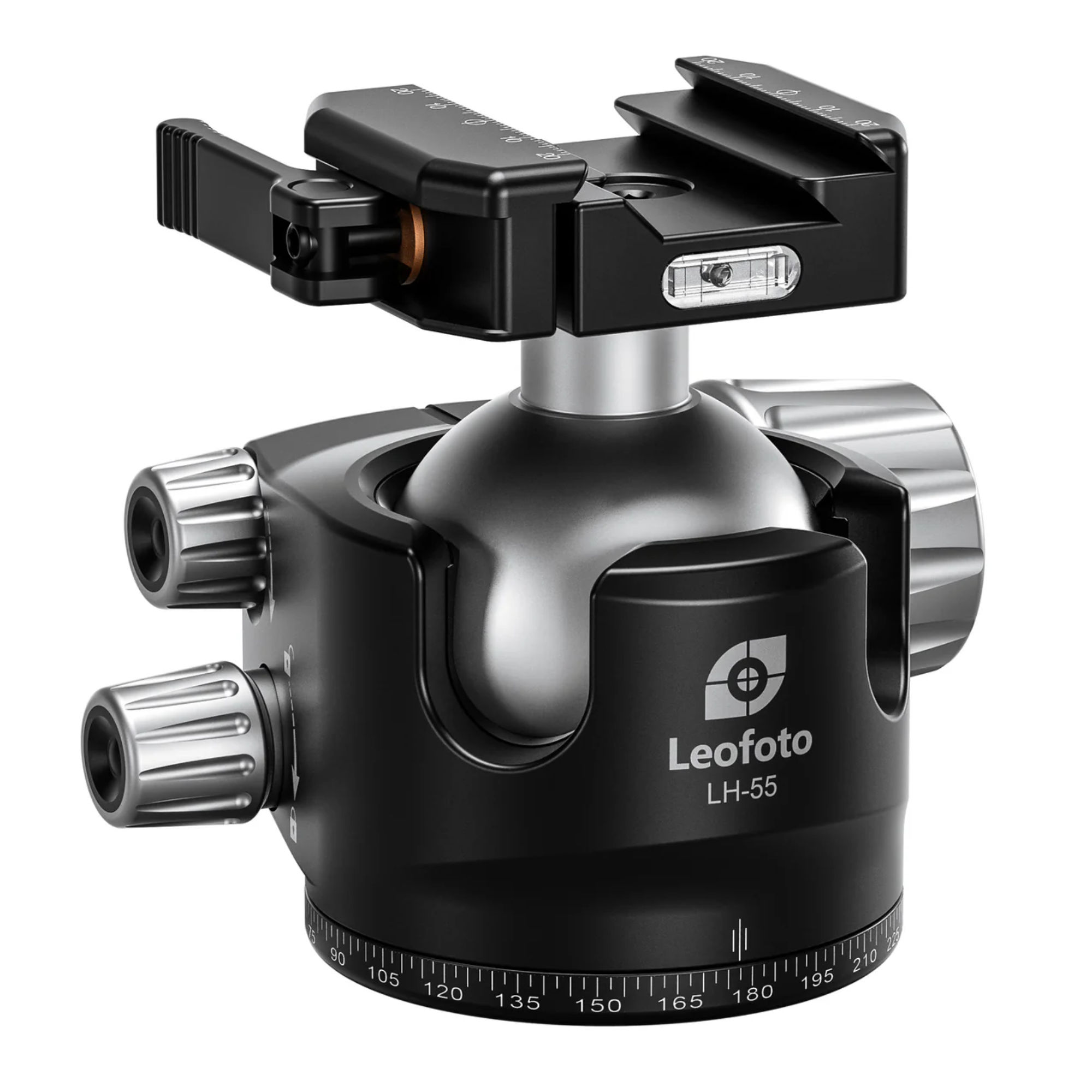 Leofoto LH-55LSC Lever-Release Hybrid Clamp Ball Head | Leofoto Australia