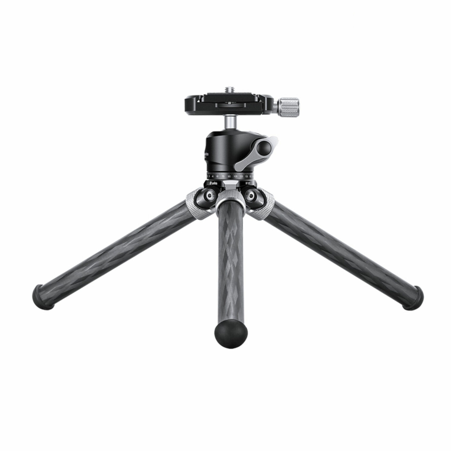 Leofoto MT-02C Mini Carbon Fibre Table Top Tripod with LH-22 Ball Head ...