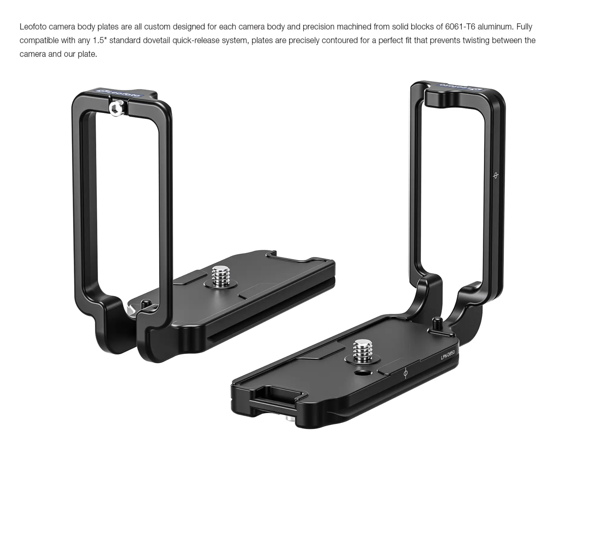 Leofoto LPN-D850 L-Bracket for Nikon D850 | Leofoto Australia