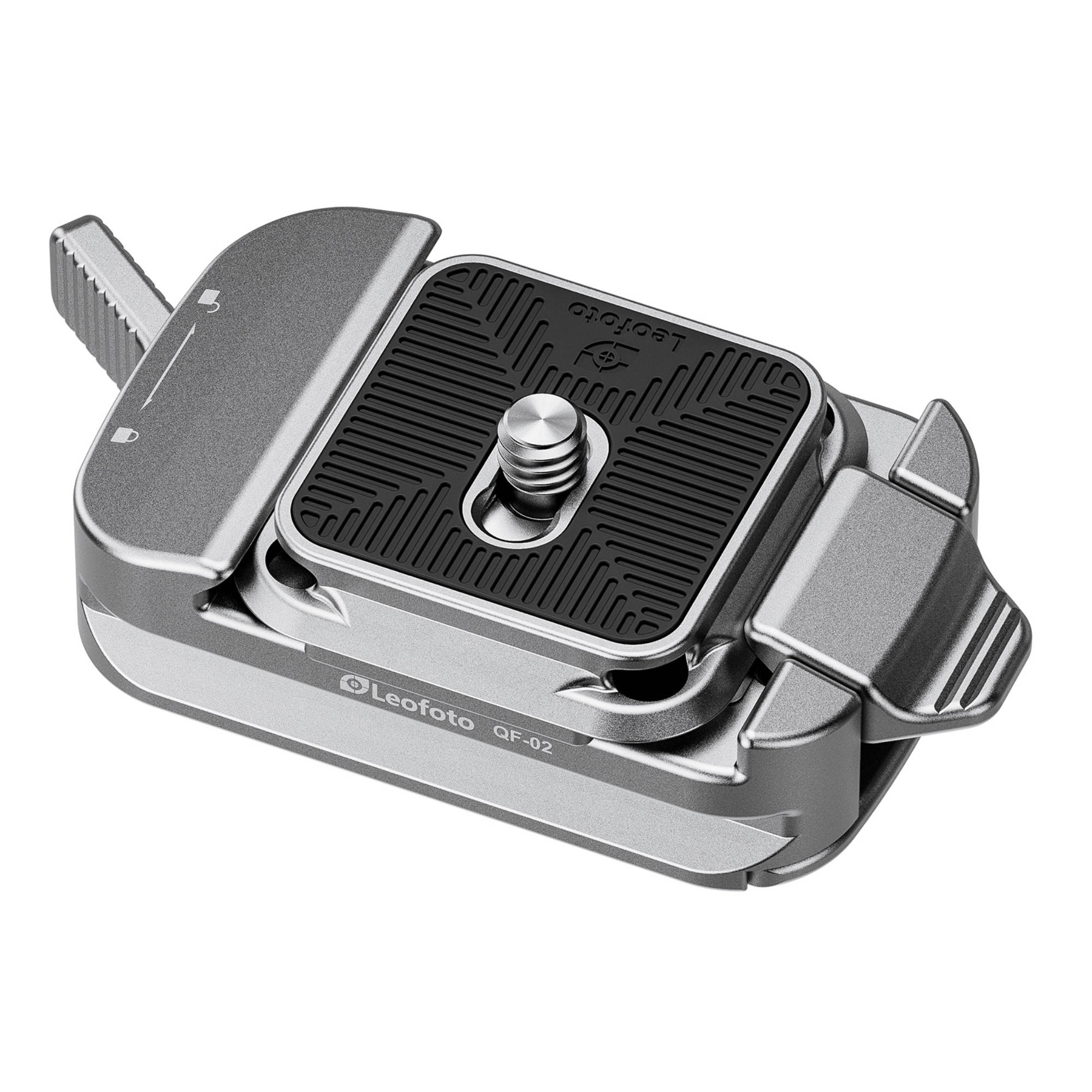 Leofoto QF-02 Quick Release Kit - Silver | Leofoto Australia
